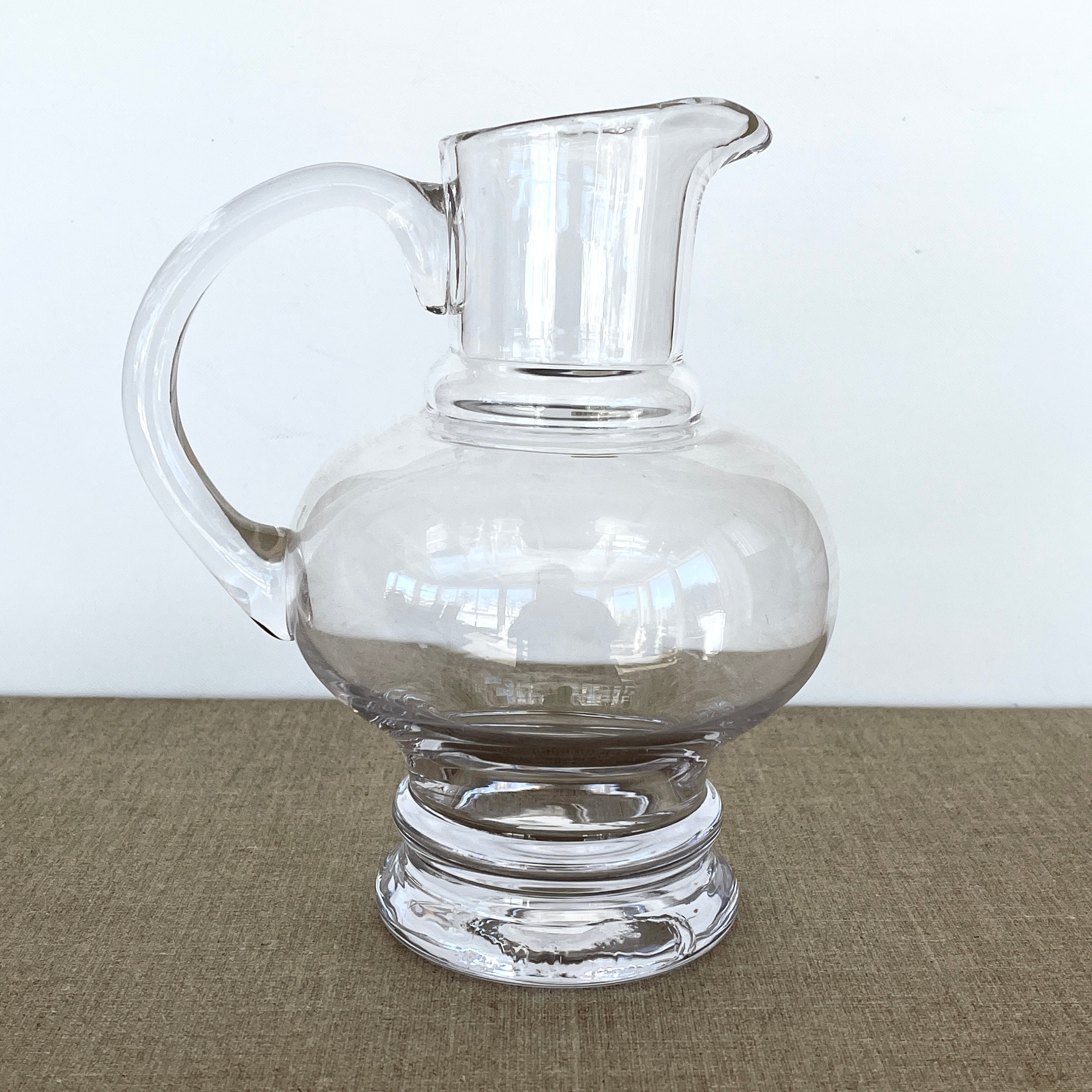 Swedish Modern Glass Pitcher