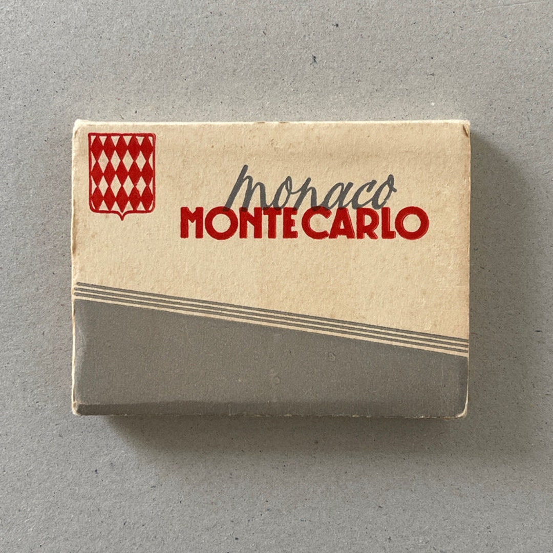 MONTE CARLO PHOTO Book / Monaco / Album / Souvenir / Booklet of Photo ...