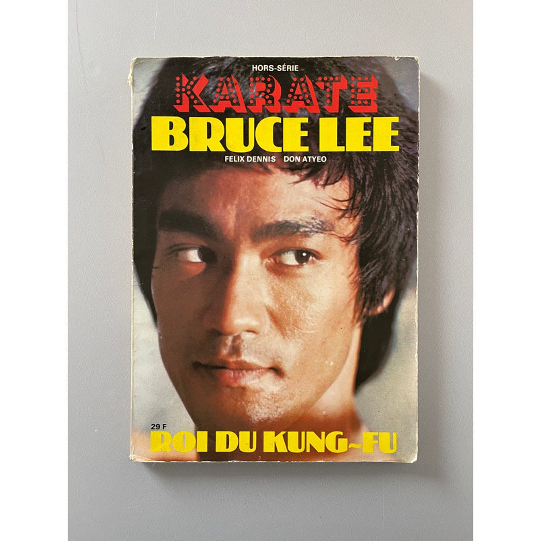 BRUCE LEE / Roi Du Kung Fu / French Vintage Book About Bruce Lee ...