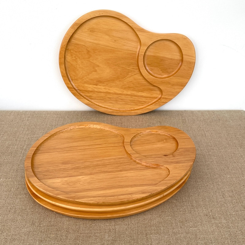 Wooden Coffee Plate - Etsy