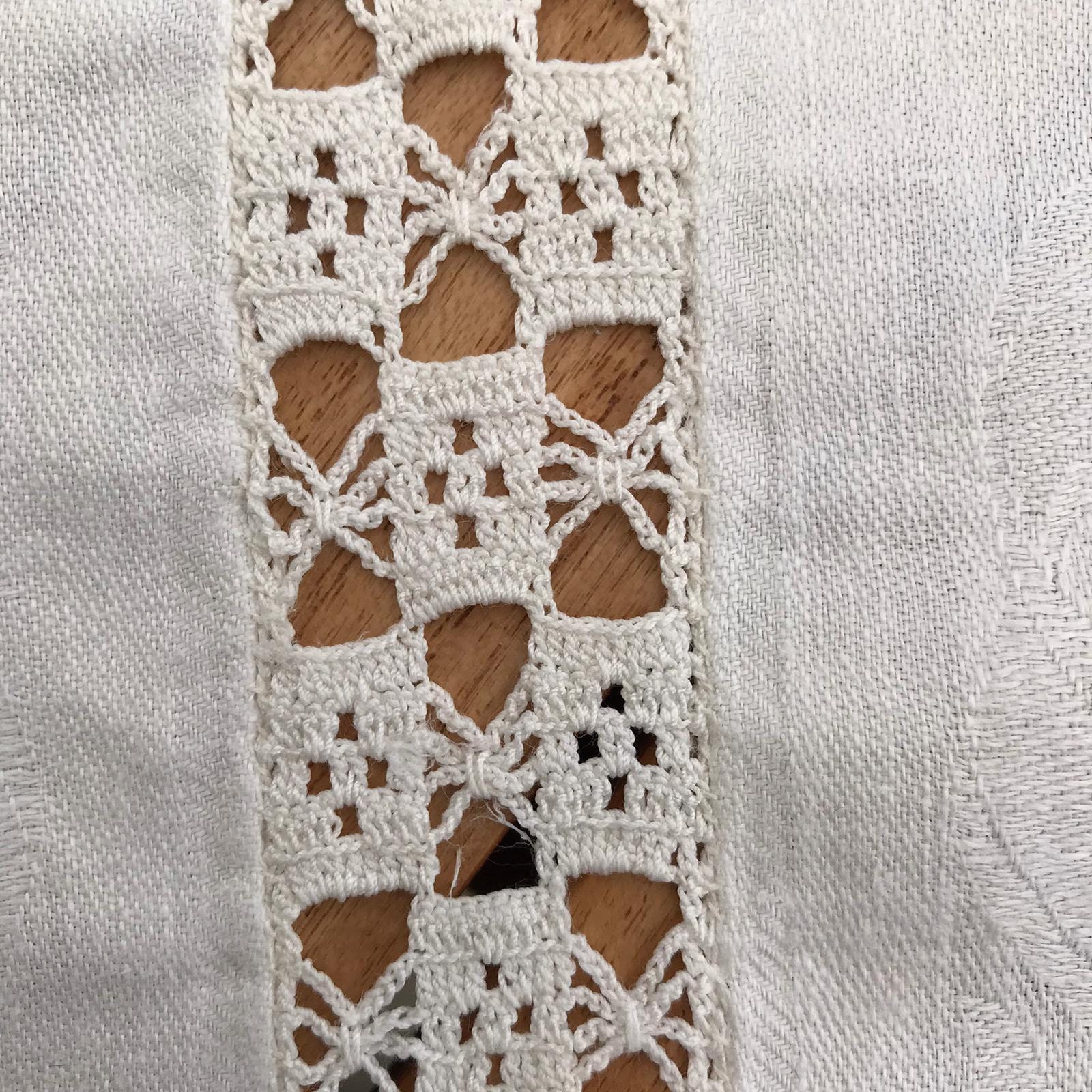 SWEDISH LACE TABLECLOTH / Linen / Lace / Textile / Cloth / | Etsy