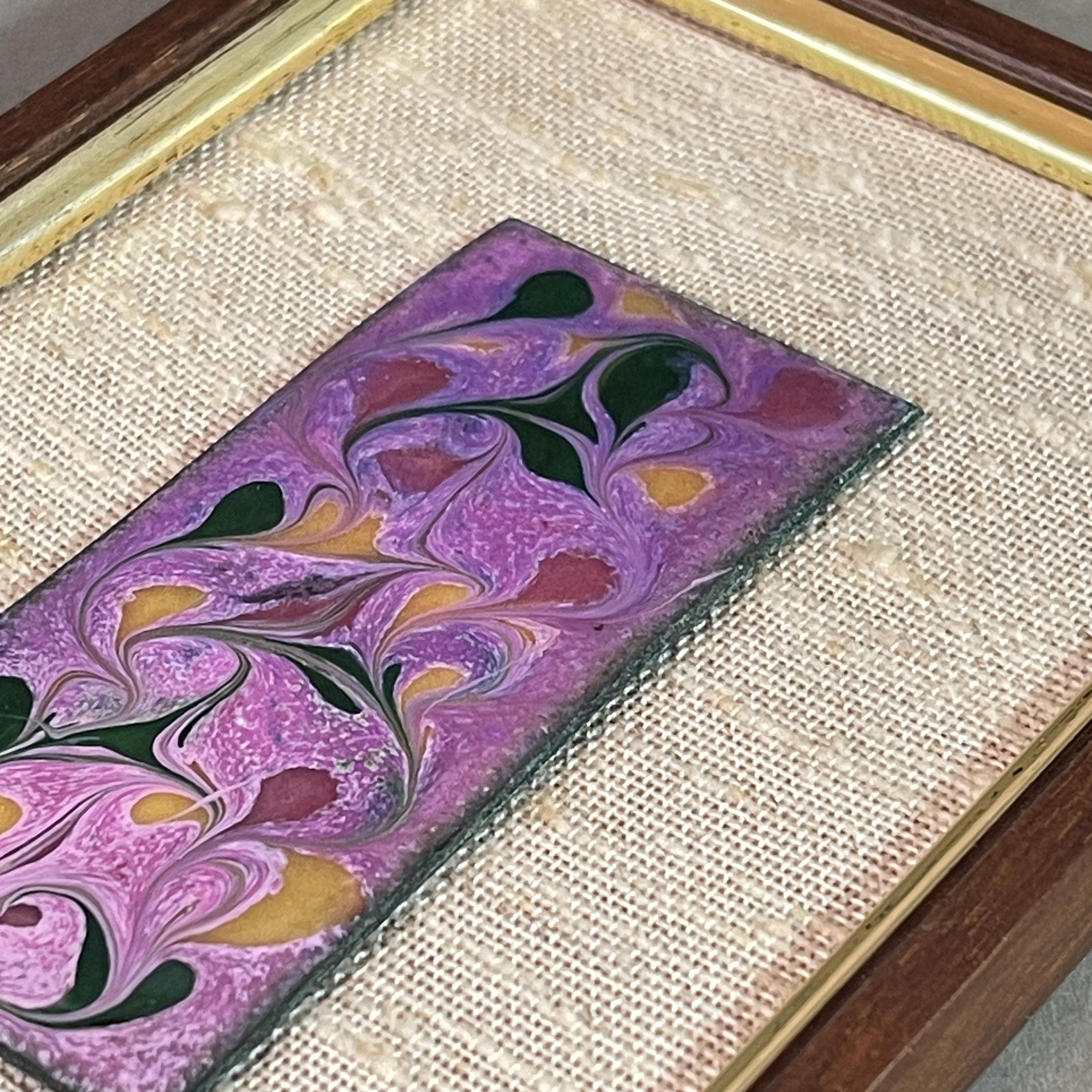 Vintage Enamel Decor, Abstract Copper Wall Decor, 60s 70s Retro Art - Etsy