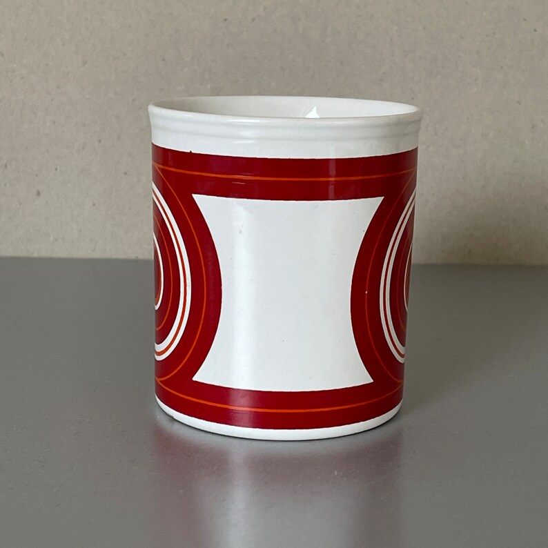 STAFFORDSHIRE RETRO MUG / 60s 70s / English Vintage / - Etsy