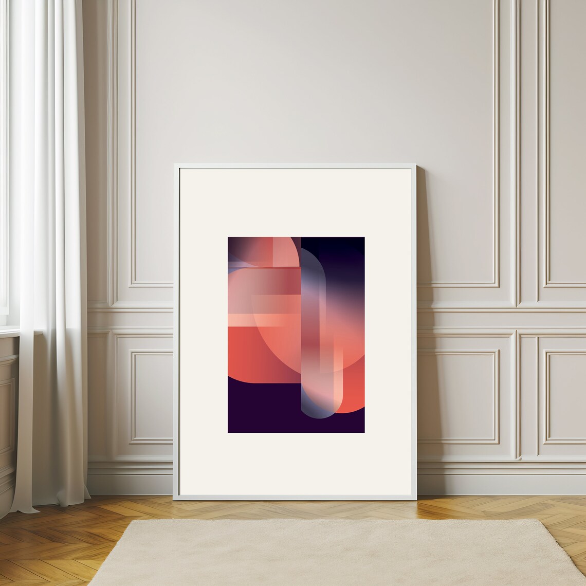Print Gradient Shapes II - Etsy