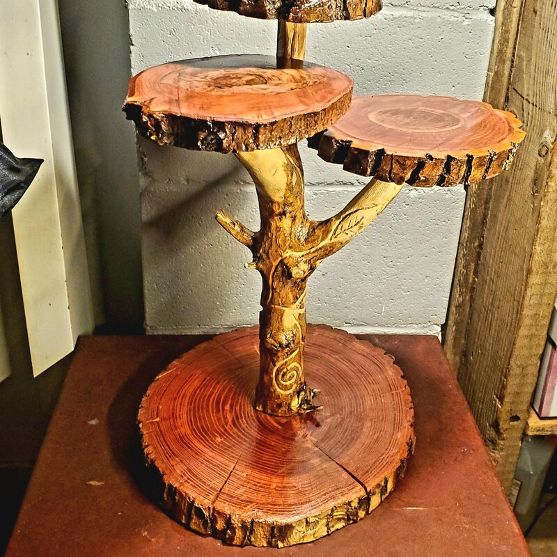 Rustic Dessert Stand - Etsy