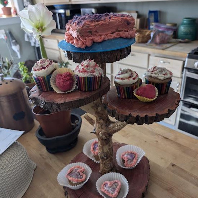 Rustic Cupcake Stand - Etsy