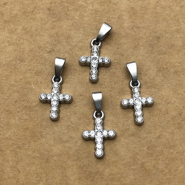 Cross Charm - Etsy