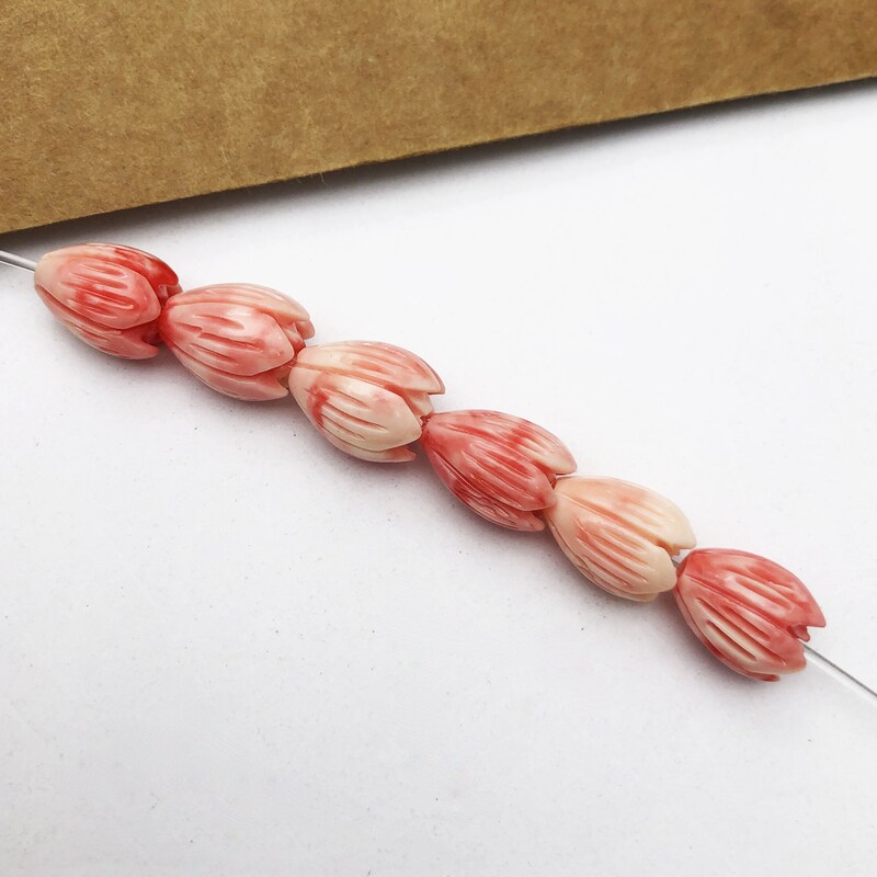 Carved Pikake Beads - Etsy