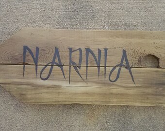 Narnia sign | Etsy