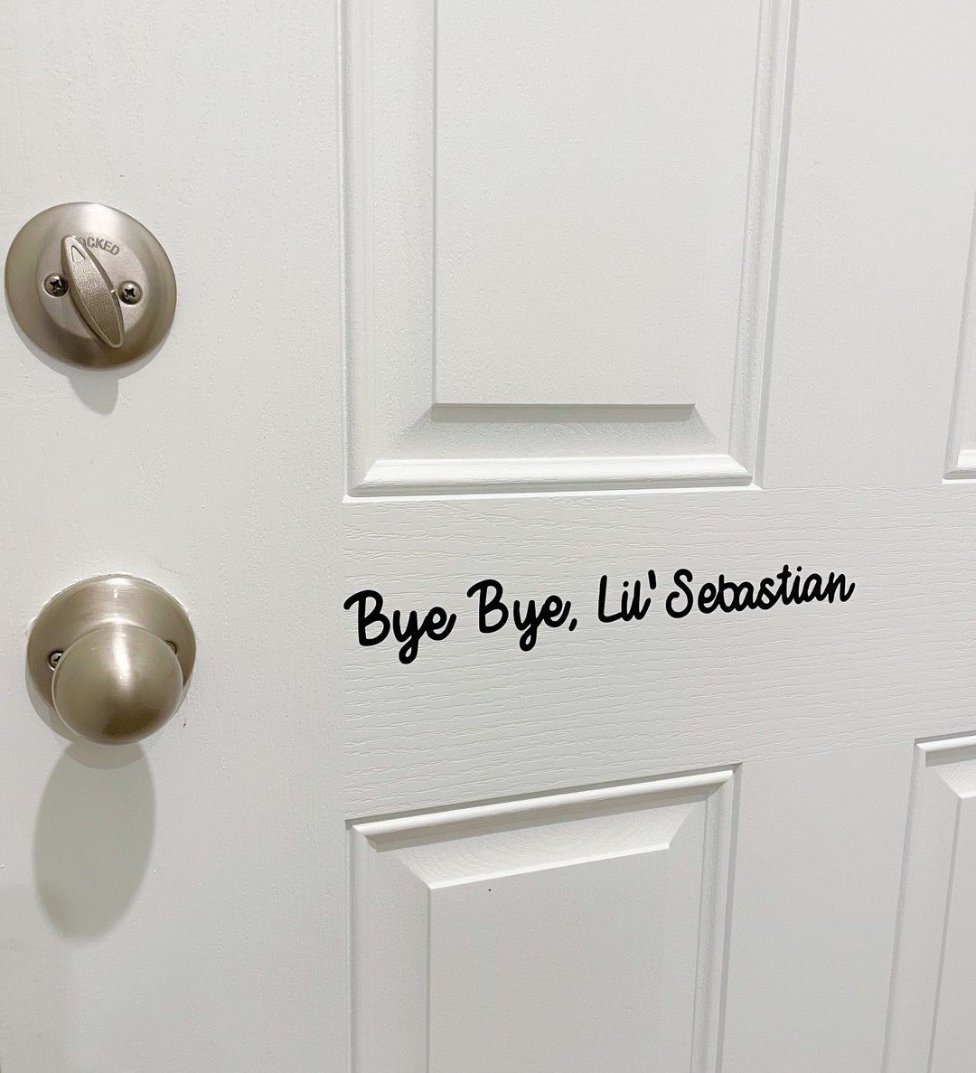 Bye Bye, Lil' Sebastian Parks and Rec Door Decal - Etsy Österreich