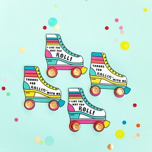 ROLLER SKATE VALENTINE'S, Printable, Digital Download - Etsy