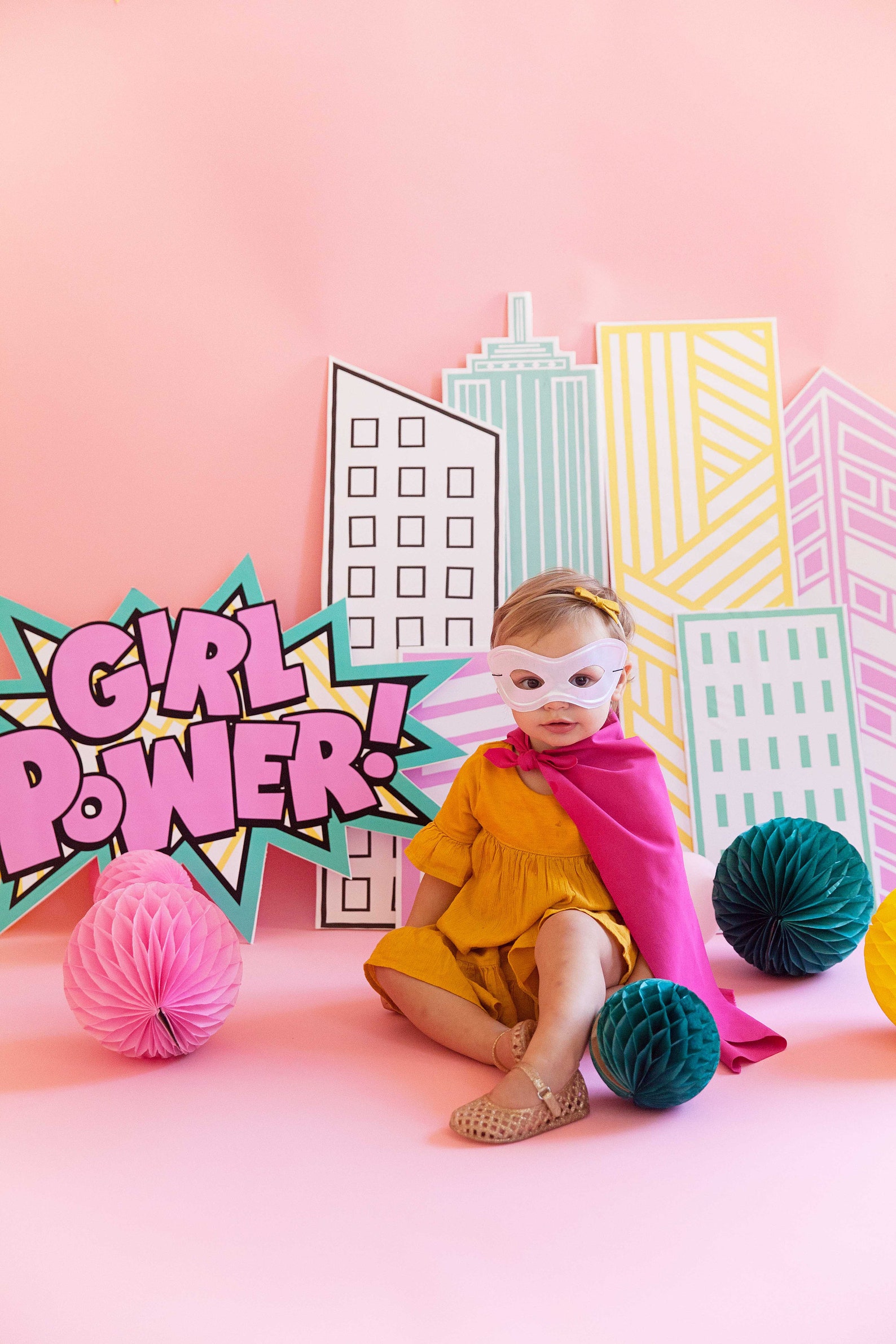 Printable Supergirl Buildings, Printable Party Decor, SUPERHERO ...