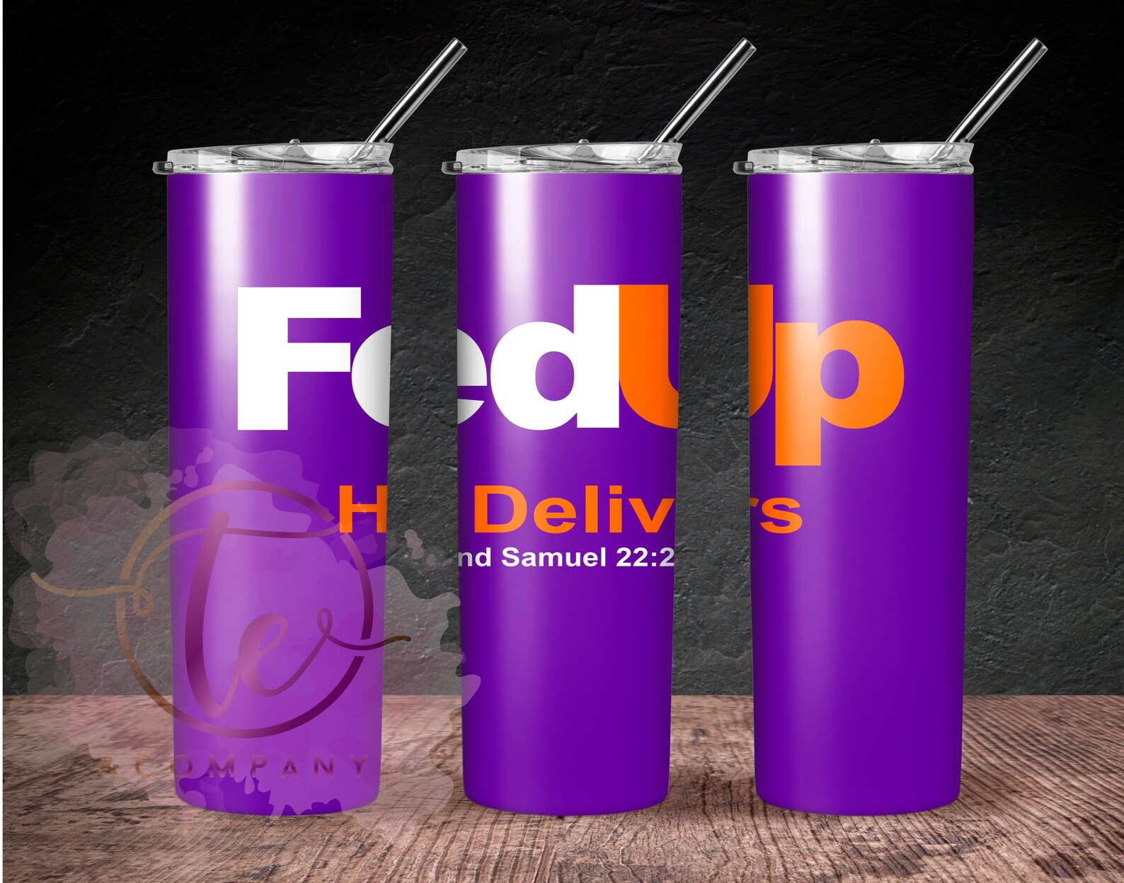 Digital File Fedup Purple Fedex Style 20ozskinny PNG | Etsy