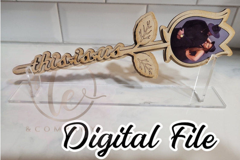 Digital Laser SVG PDF Roses Flowers - Etsy