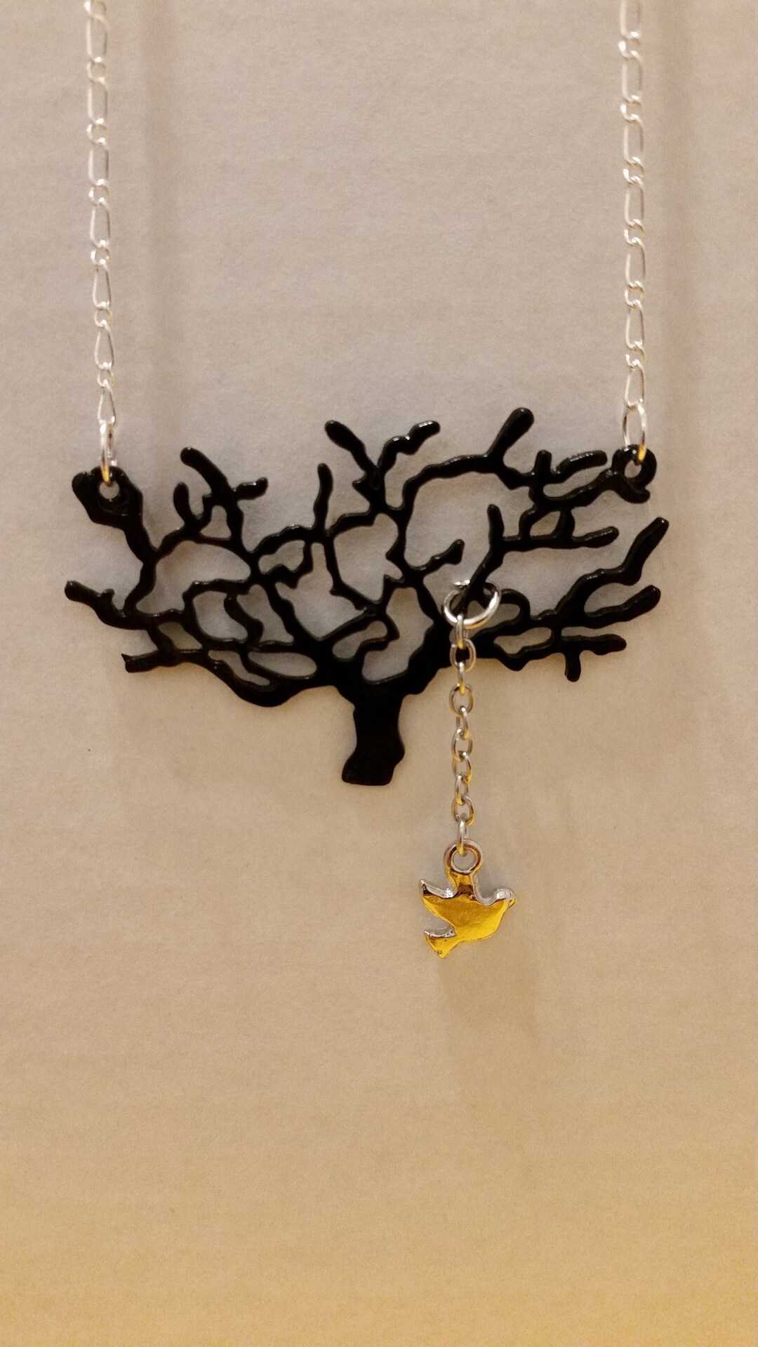 Tree of Life Choker, Bird in a Tree, Nature Tree, Branch Jewelry, Tree ...