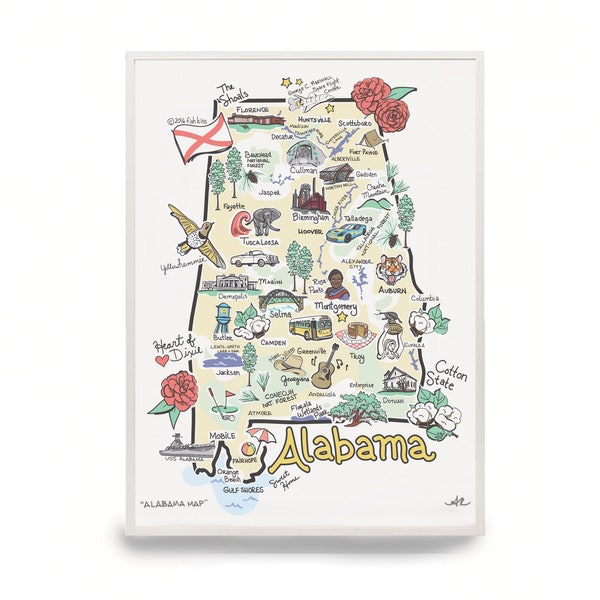 Alabama Prints - Etsy