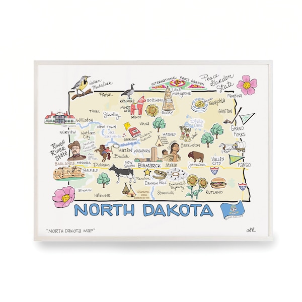 North Dakota - Etsy