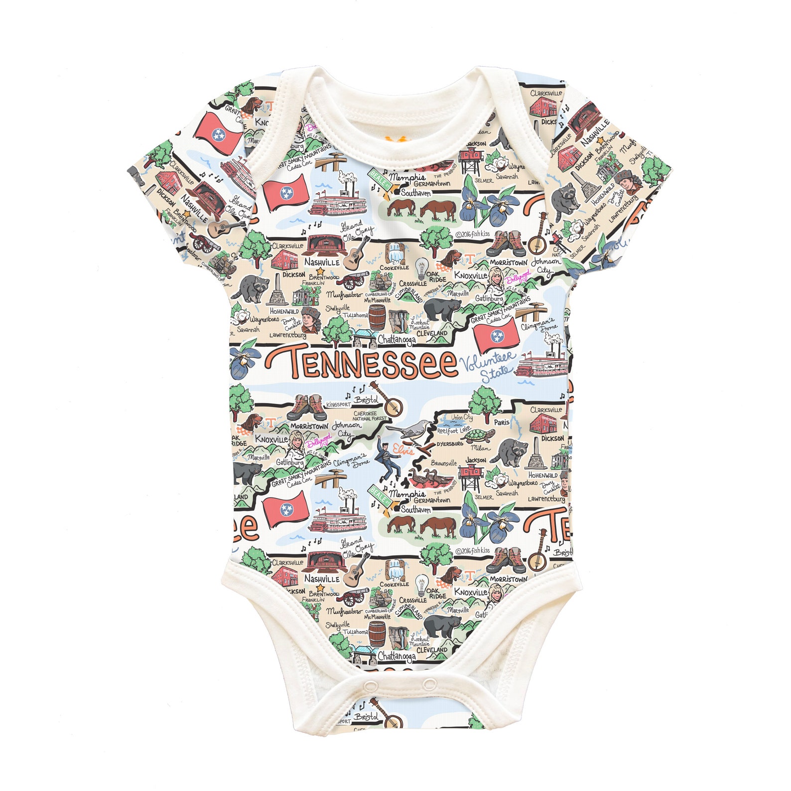 Tennessee Baby One-piece Tennessee Baby Bodysuit Tennessee - Etsy