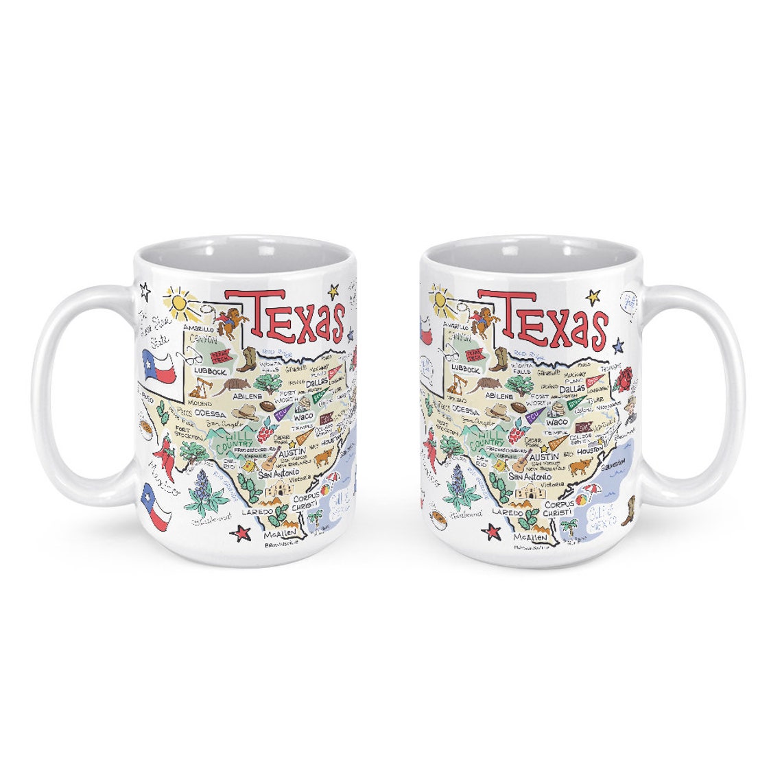 Texas Mug Texas Coffee Mug Texas State Mug Texas Gift - Etsy