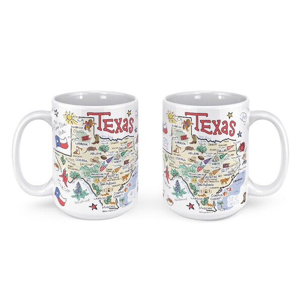 Texas Mug - Etsy