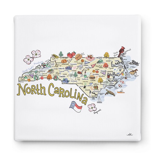 North Carolina Print - Etsy