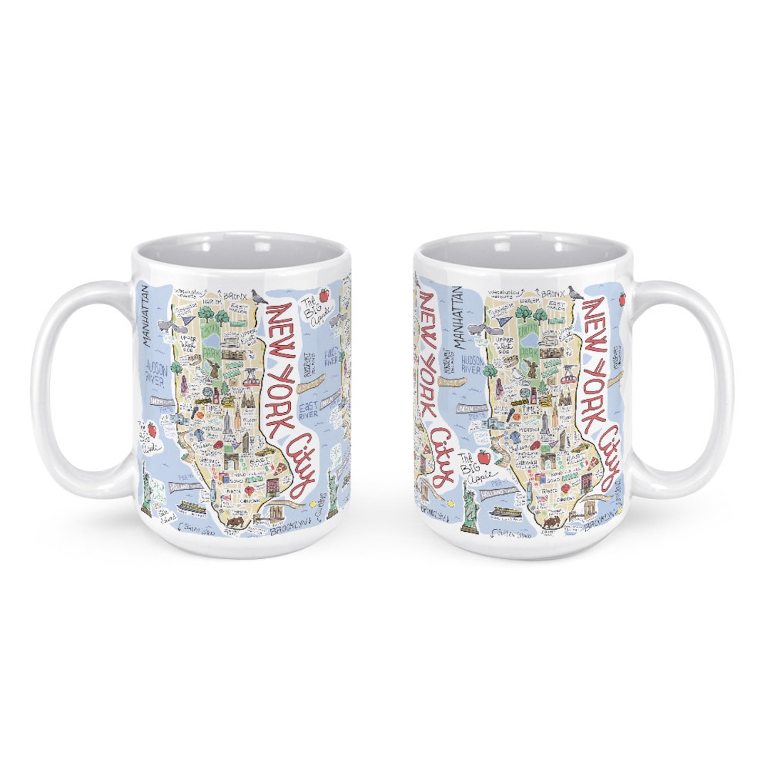 New York City Mug, New York City Coffee Mug, New York City Gift - Etsy