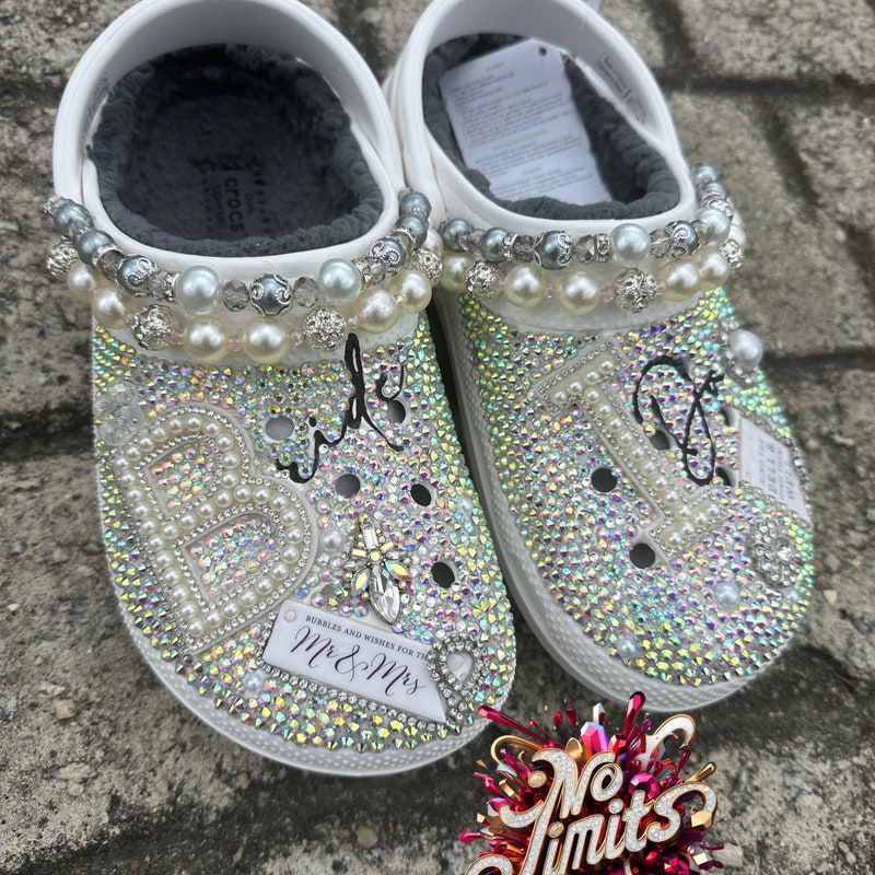 Wedding Crocs - Etsy