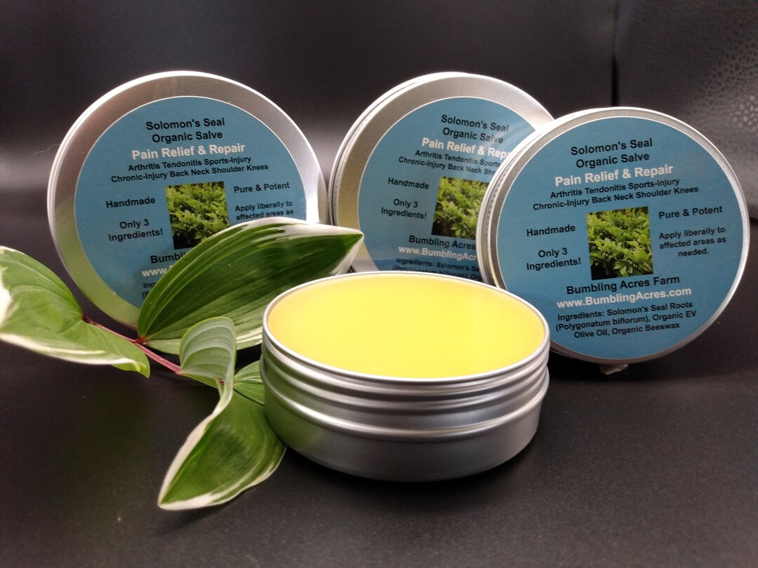 Solomon's Seal Root Salve: Organic Double Infused, Handmade - Etsy