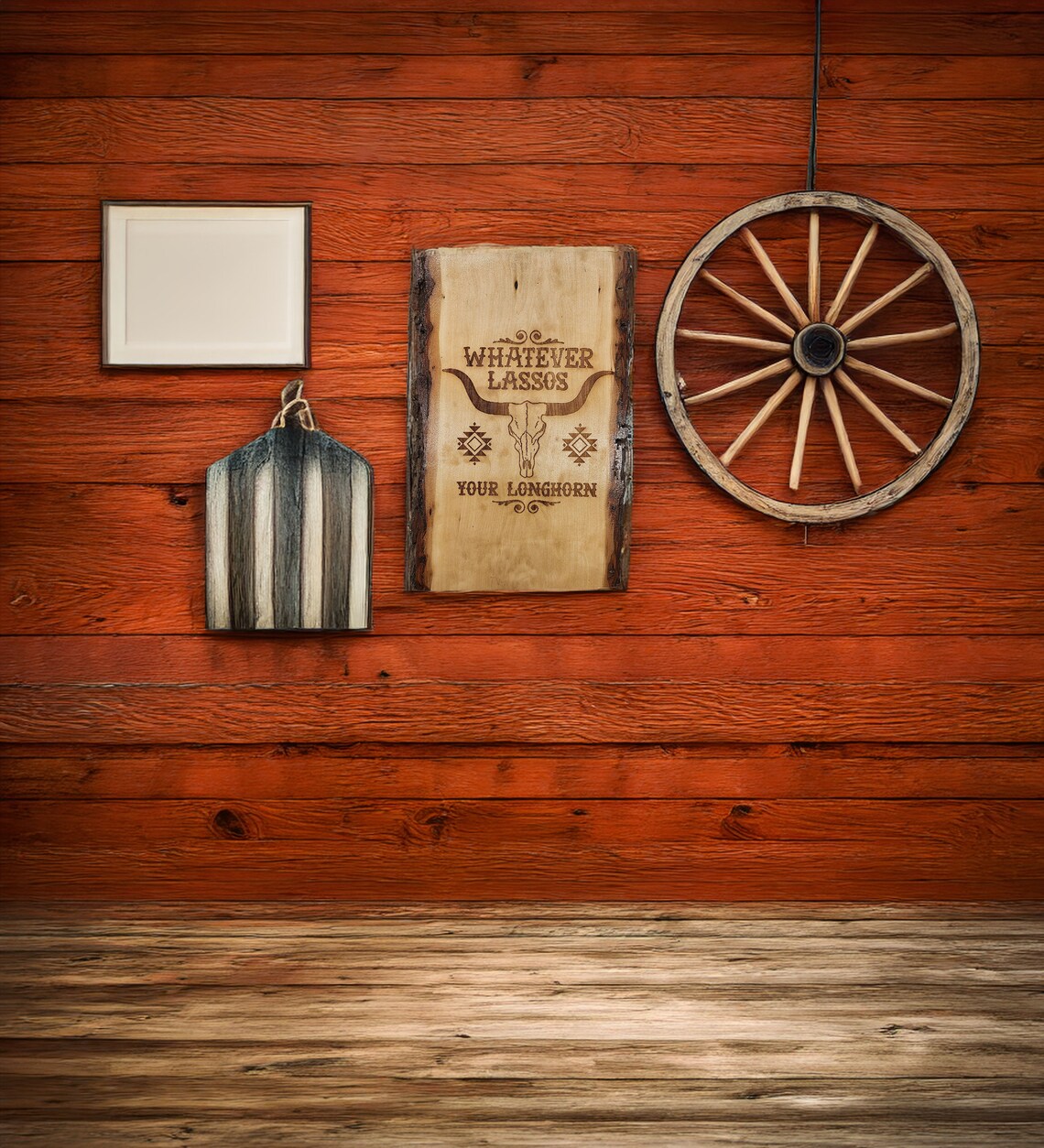 Engraved Live Edge Wood Sign, Rustic Ranch Decor - Etsy
