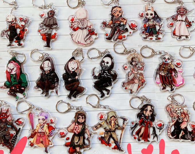 DBD Cutie Killer Keychains! - Etsy