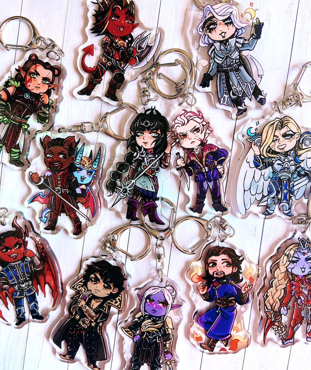 BG3 Inspired | Keychain Charms - Etsy