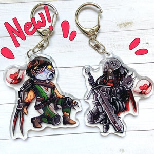 DBD Cutie Killer Keychains - Etsy