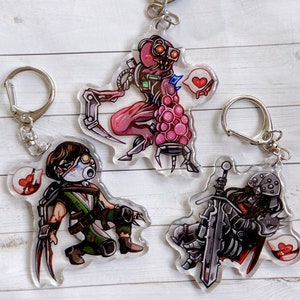 DBD Cutie Killer Keychains! - Etsy