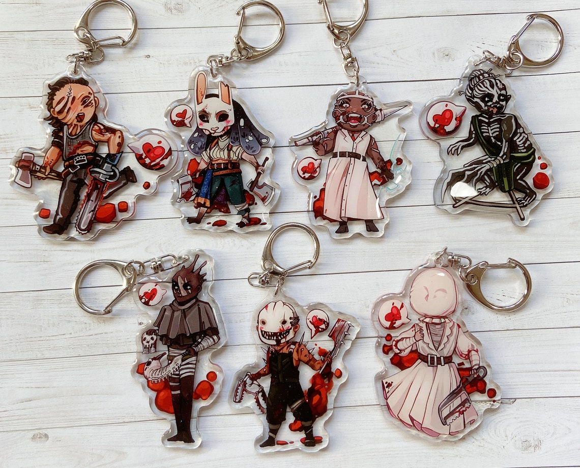 DBD Cutie Killer Keychains - Etsy UK