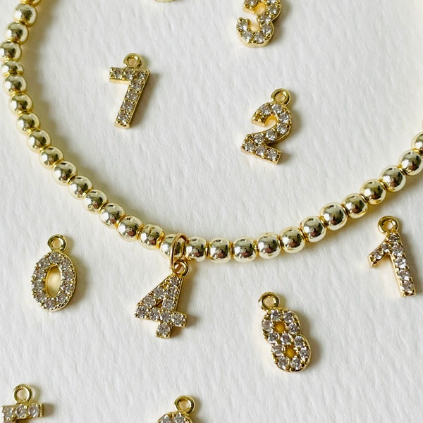 Number Bracelet - Etsy