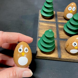 OWL and TREE Tic-tac-toe - Etsy