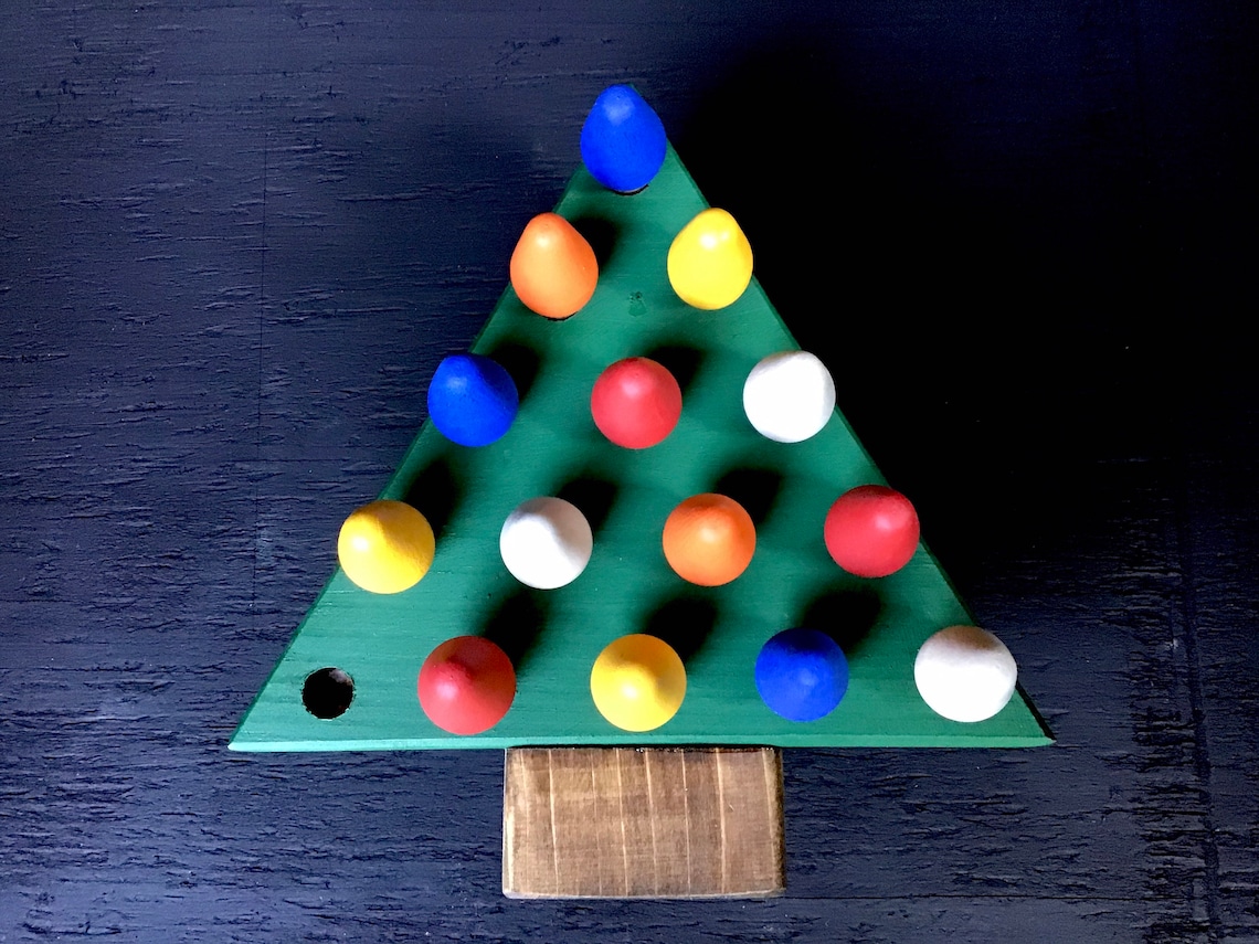 SOLITAIRE GAME “christmas Tree” - Etsy
