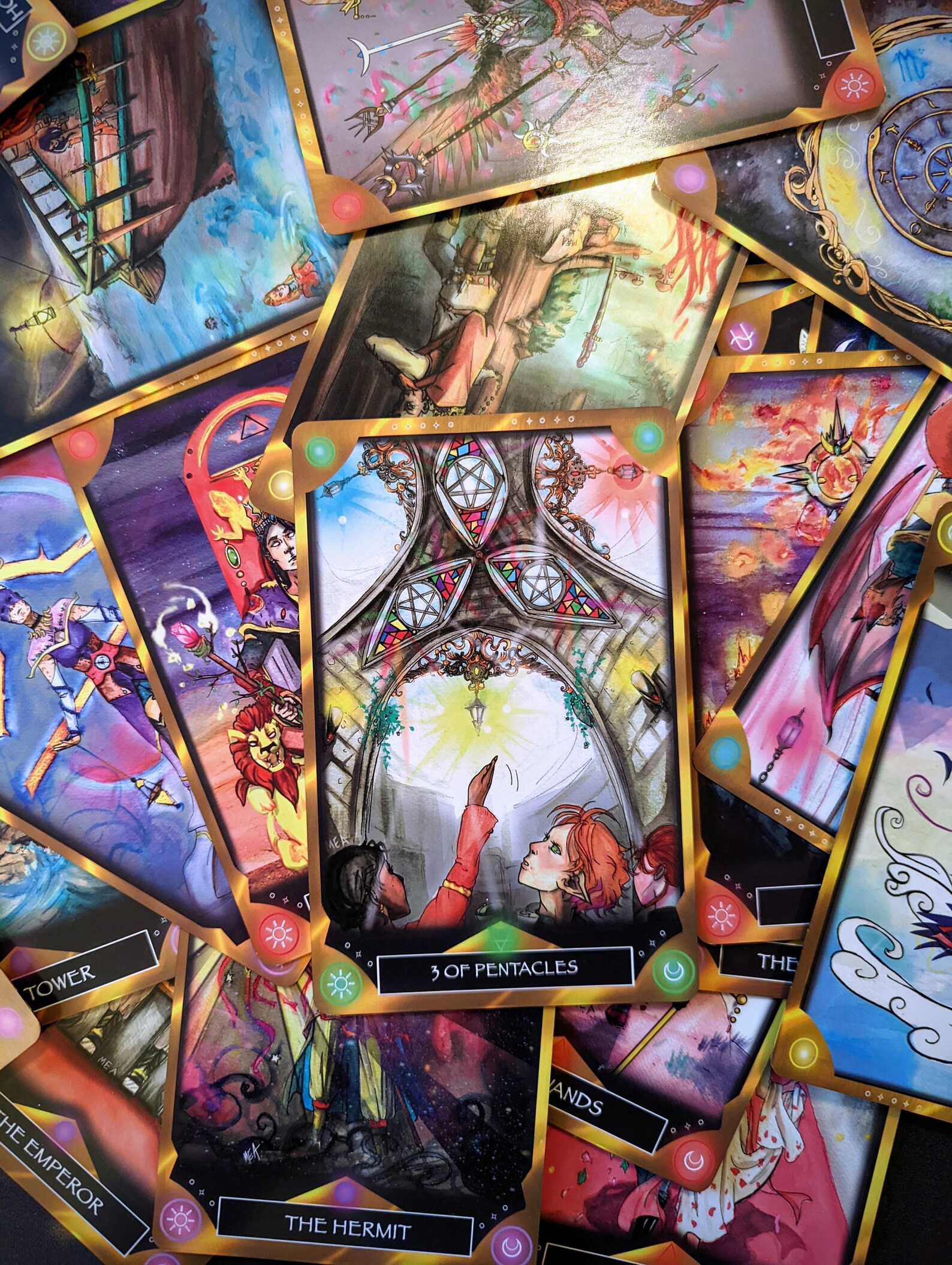 The Fantasy Art Tarot Deck Limited Quantity Handmade - Etsy