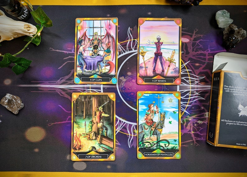 The Fantasy Art Tarot Deck Limited Quantity - Etsy