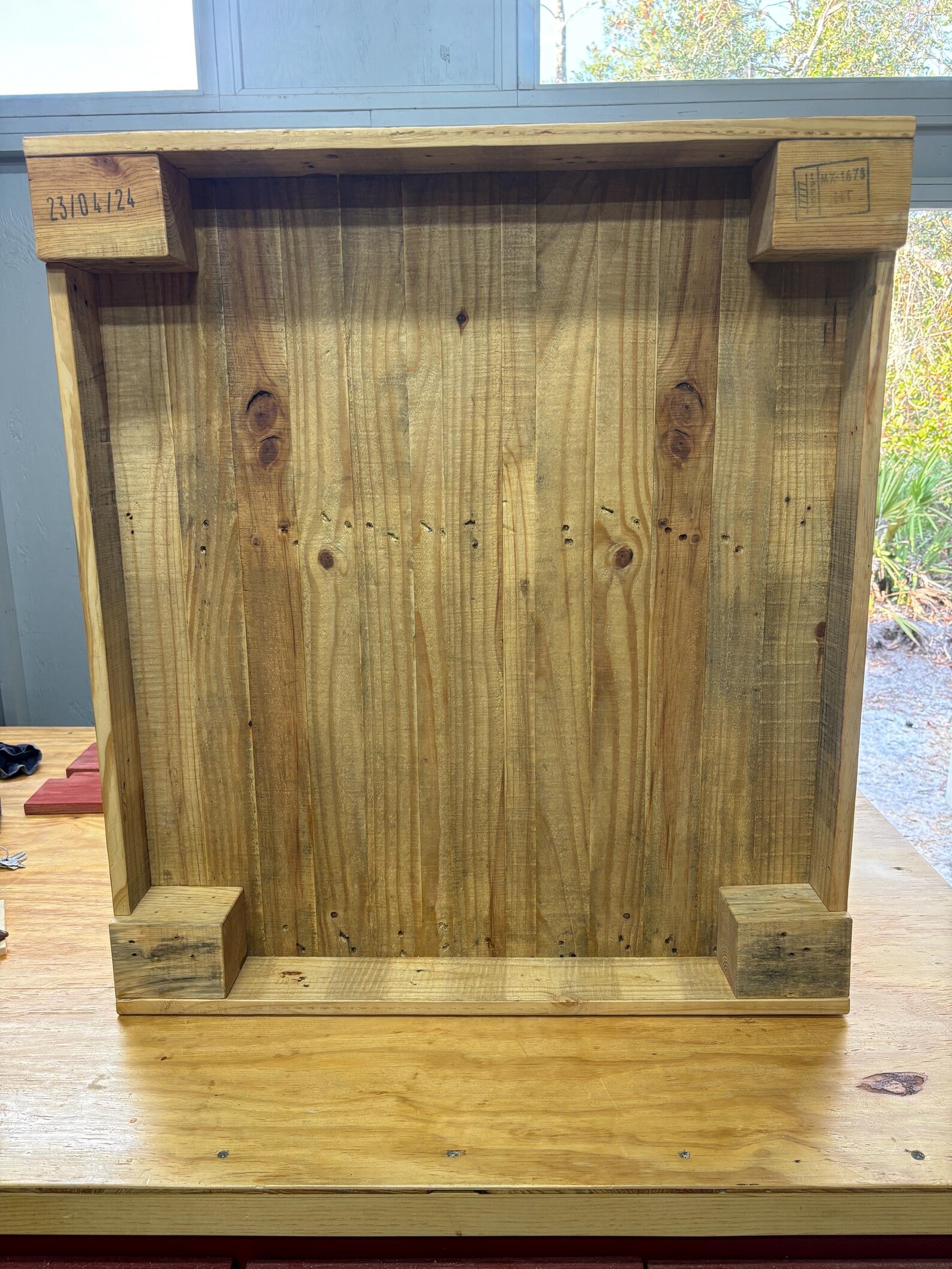 Pallet Wood Rustic Dart Board Backboard - Etsy