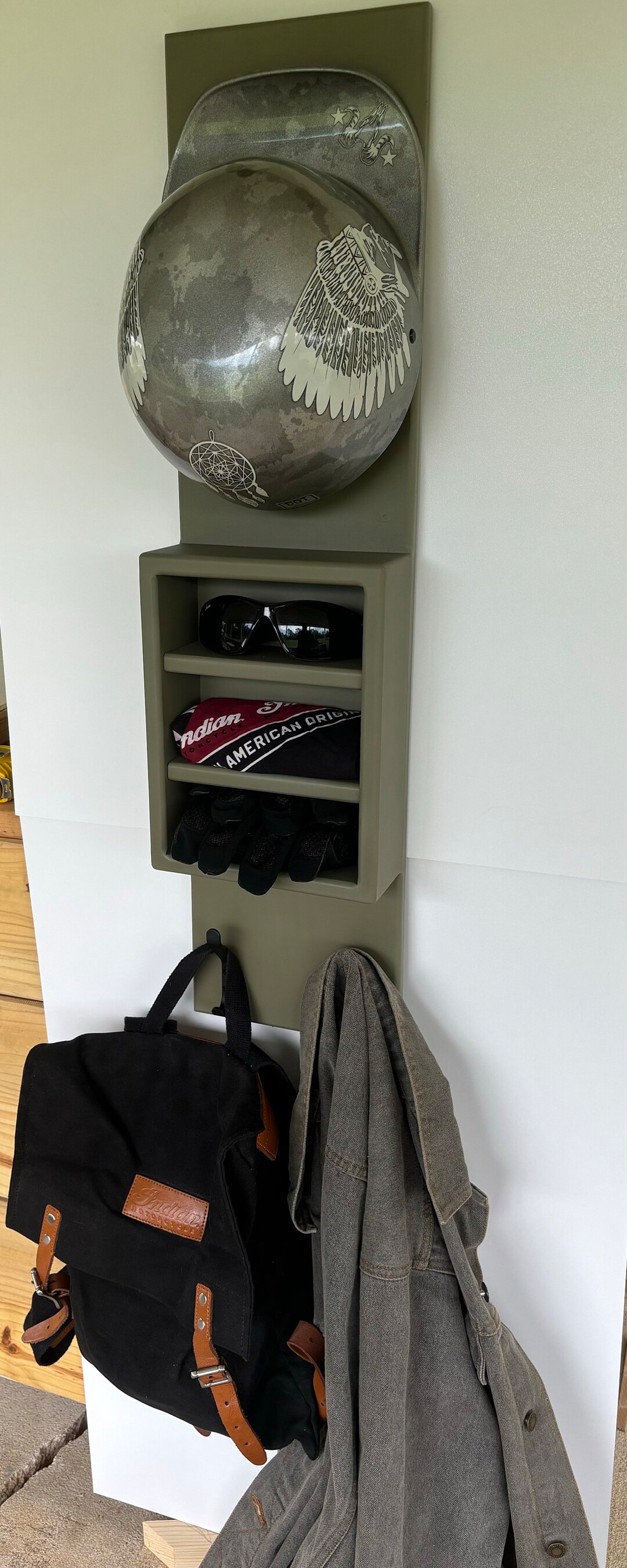 Motorcycle Gear Rack - Etsy