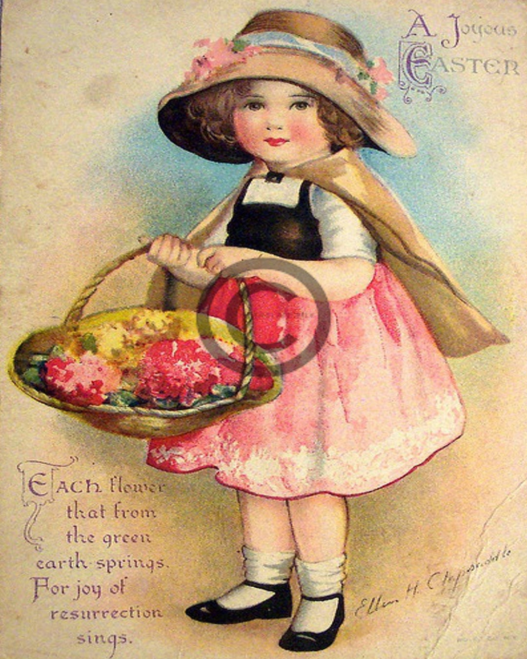 Vintage Easter Postcards Ellen Clapsaddle Digital Download - Etsy