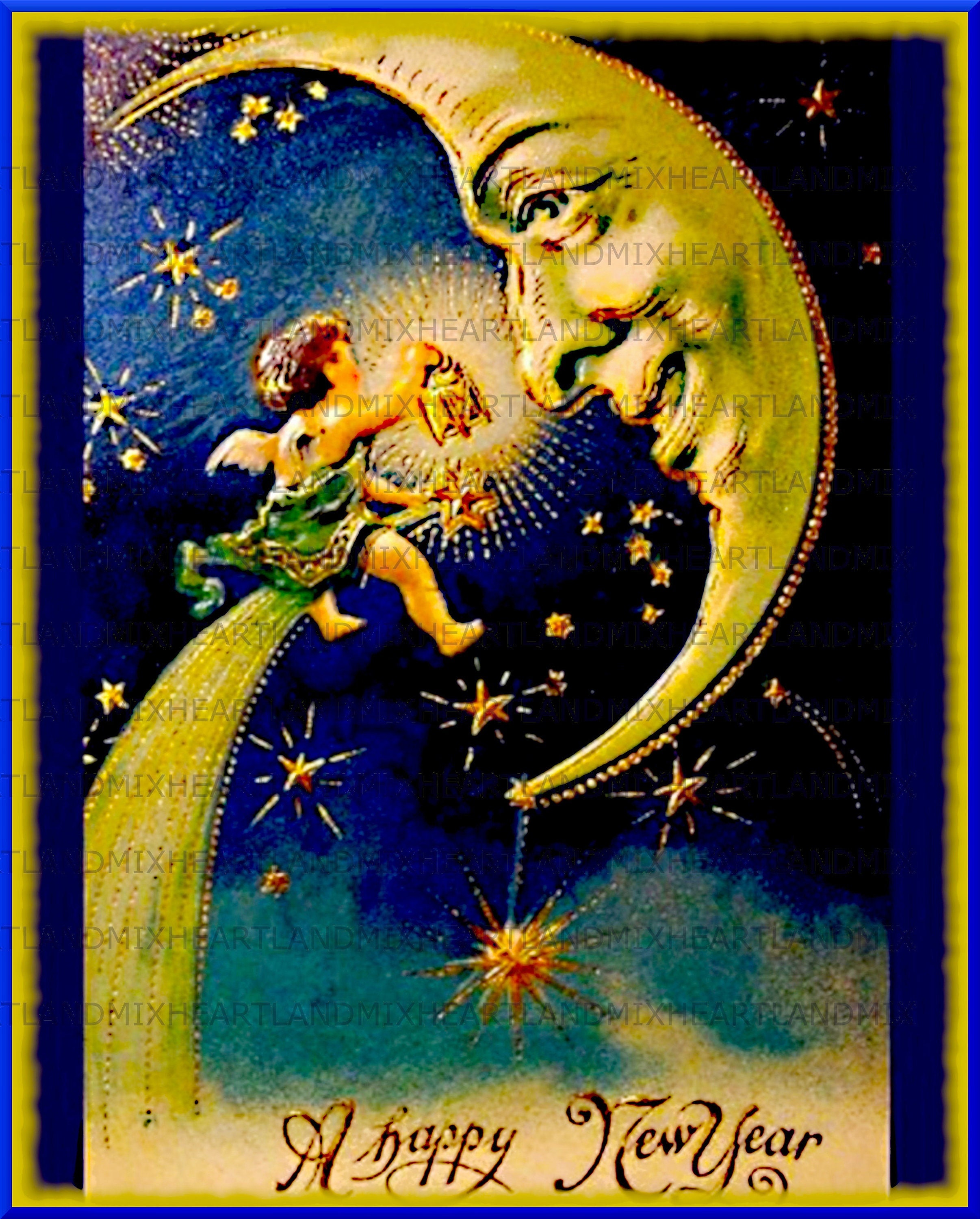 Happy New Year Vintage Images Happy New Year Vintage Images