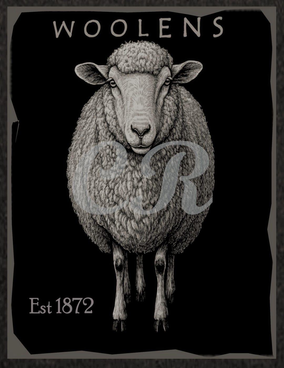 Decoupage Rice Paper, A4 Primitive Farmhouse Sheep Woolens Decoupage ...