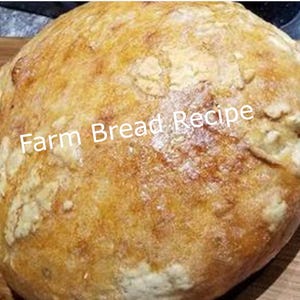 Farm Bread Recipe Digital Download Printable - Etsy