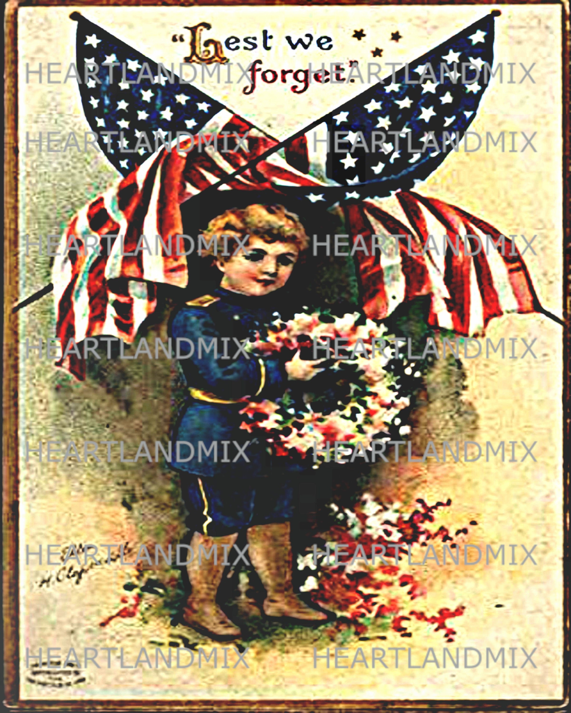 Memorial Day Vintage Postcards