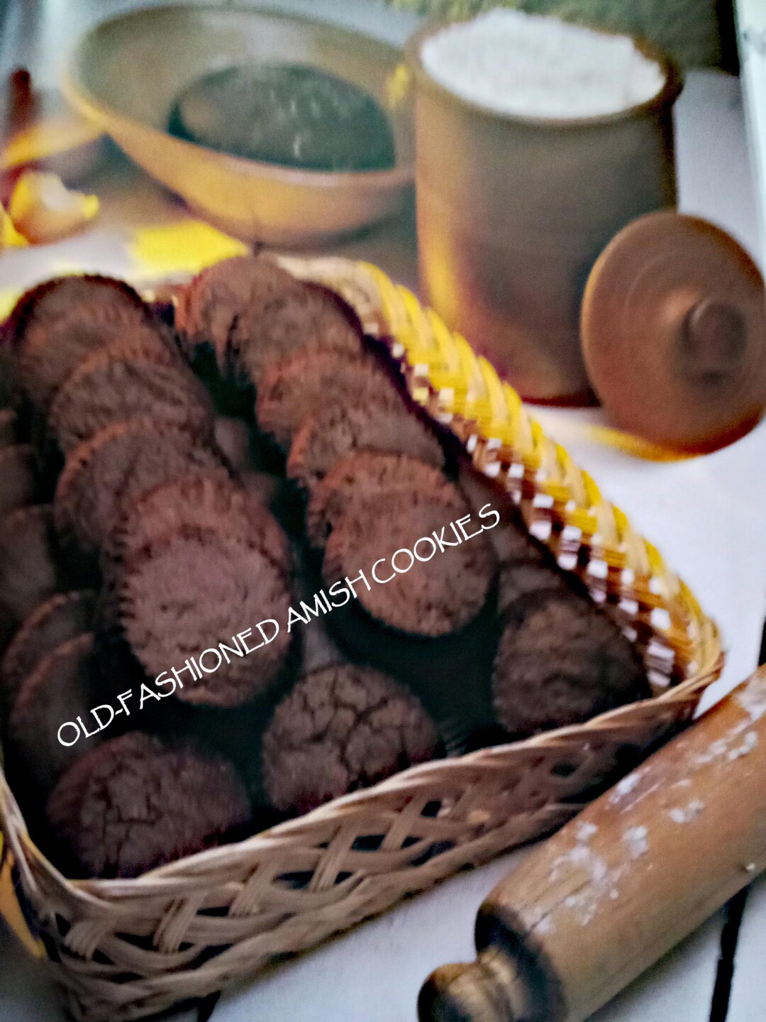 Old-fashioned Amish Ginger Cookies Recipe Digital Download Printable - Etsy