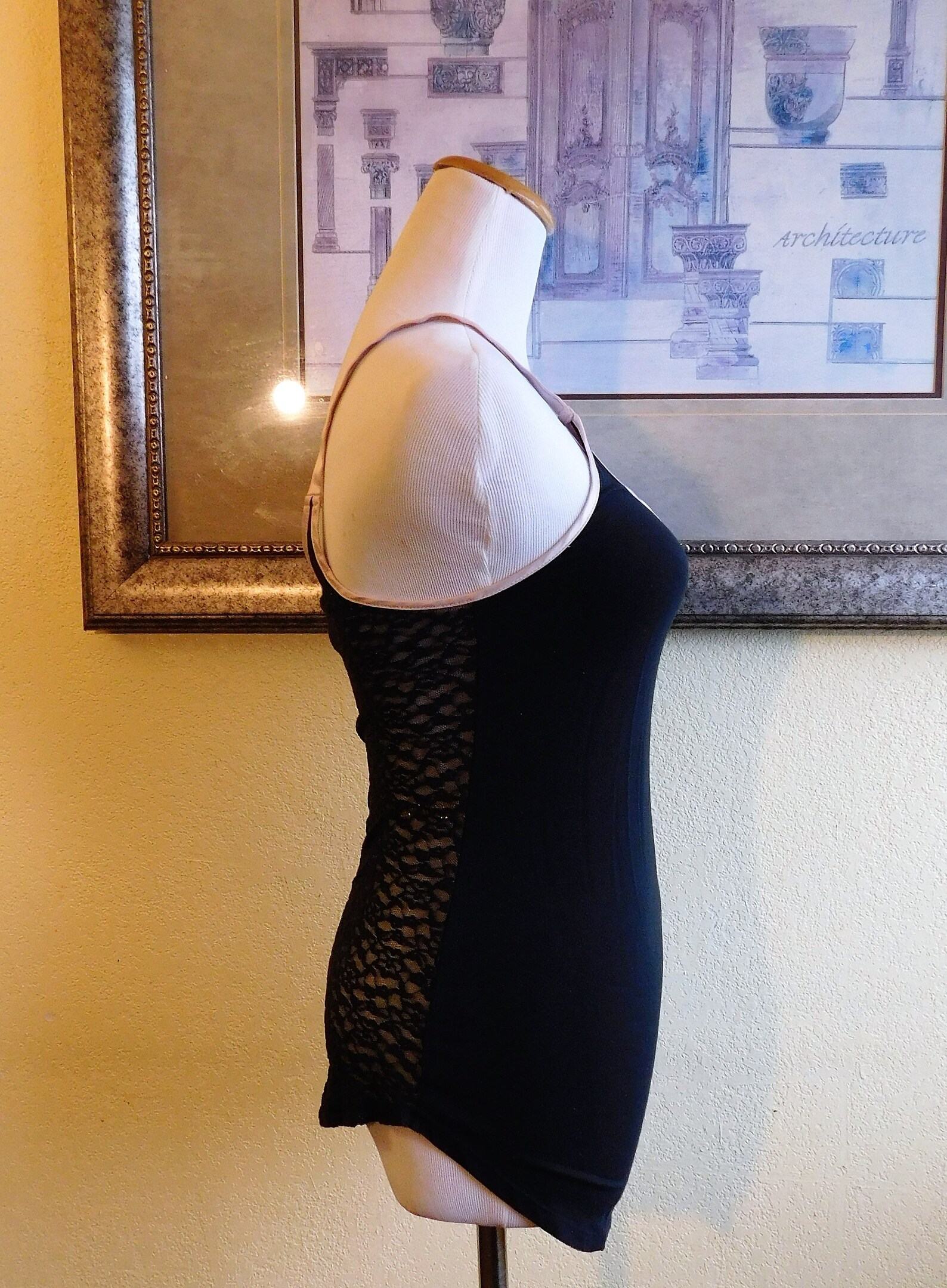 Victoria's Secret BLACK Cotton and Stretch LACE CAMI Camisole Pink ...