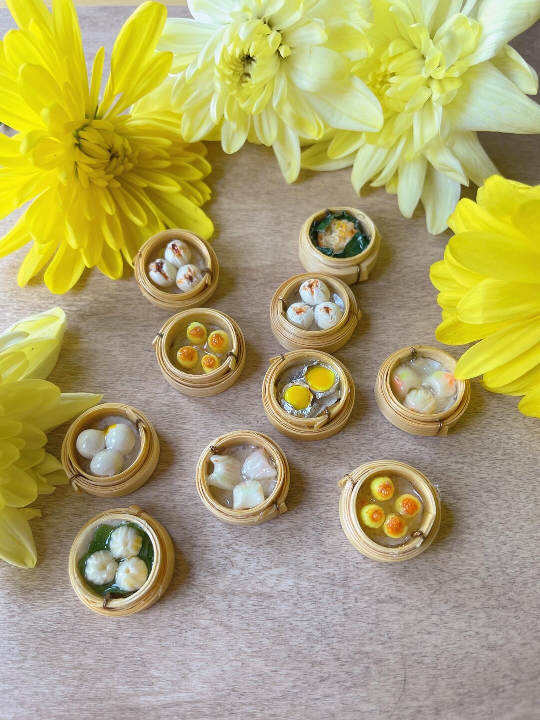 Miniature Dim Sum One Mini Dimsum Steamer Basket (magnets!) - Etsy
