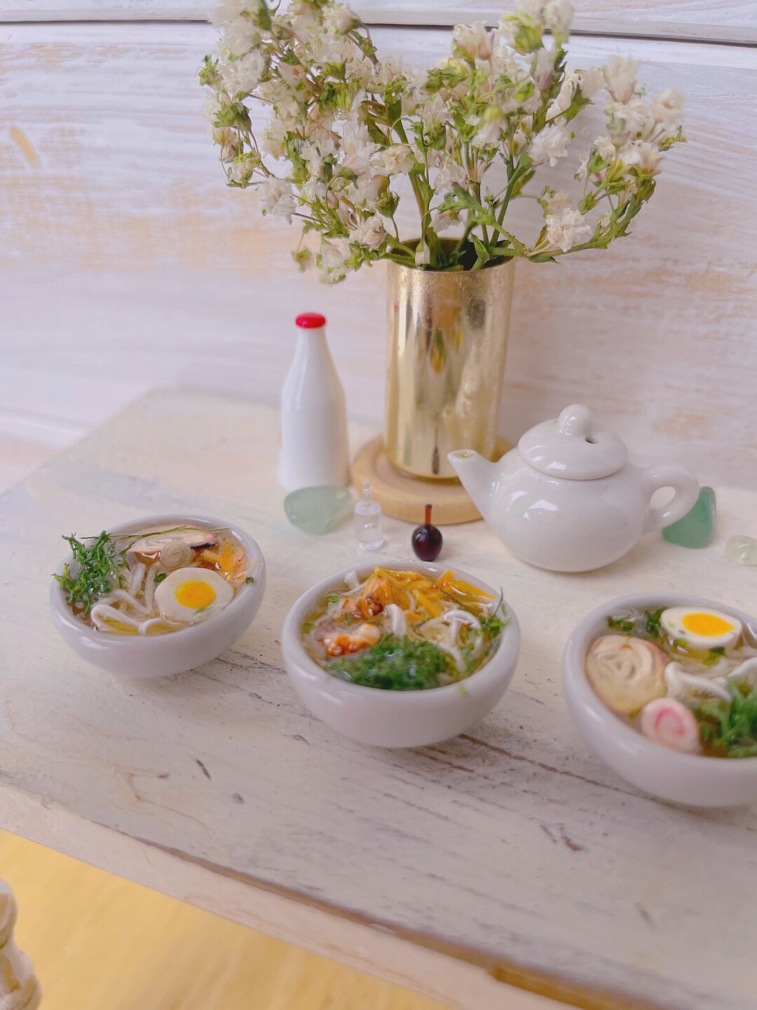 Miniature Ramen Pho Ceramic Bowl (1 Bowl of Noodles) - Etsy